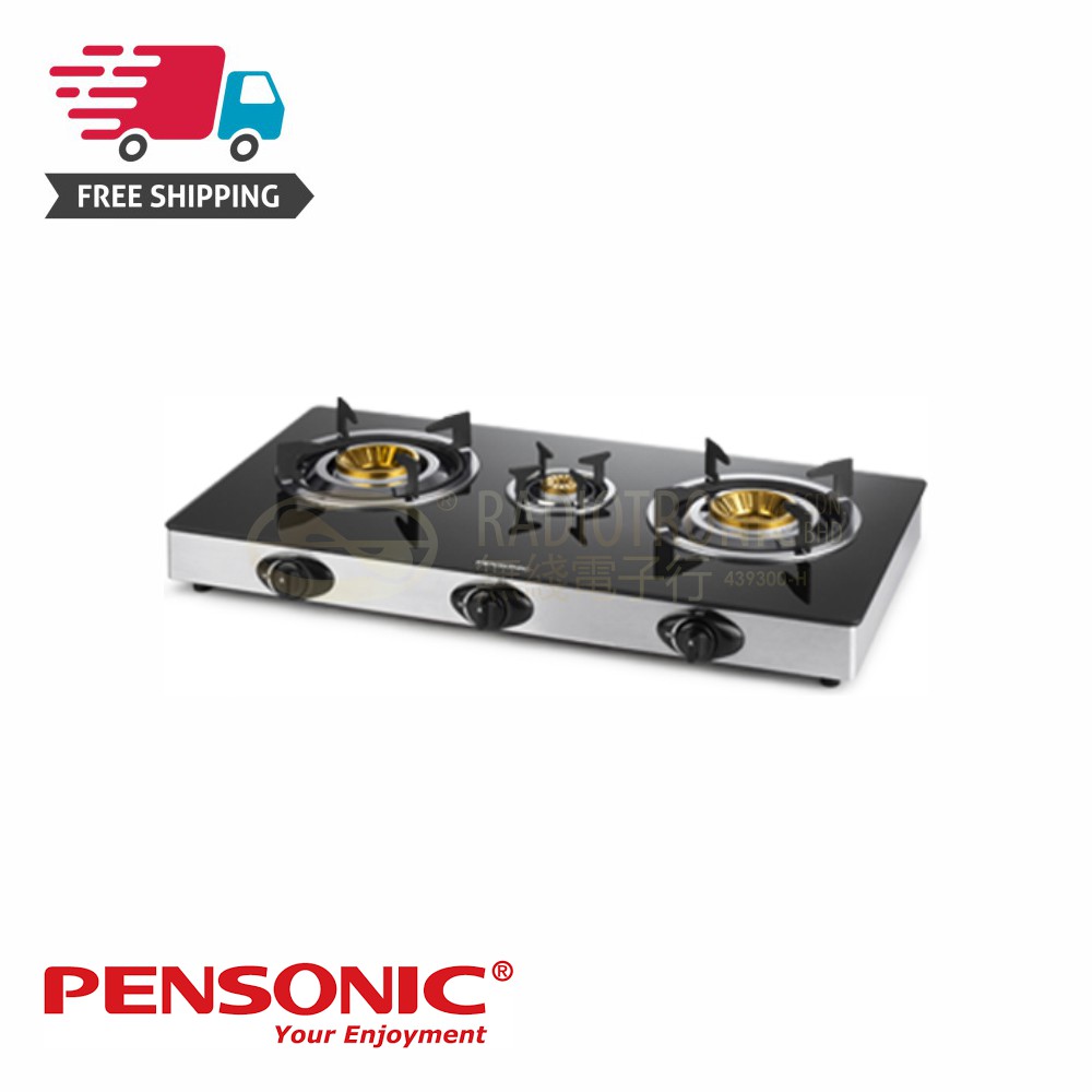 Pensonic 3 Burners Gas Cooker PGC-3201G | Shopee Malaysia