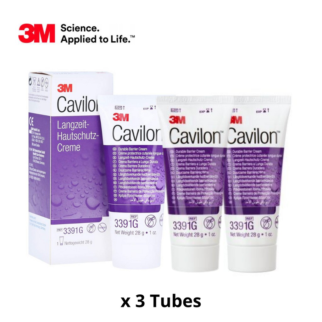 3M Cavilon Durable Barrier Cream (28 ml x 3 Tubes) 3391G | Shopee Malaysia