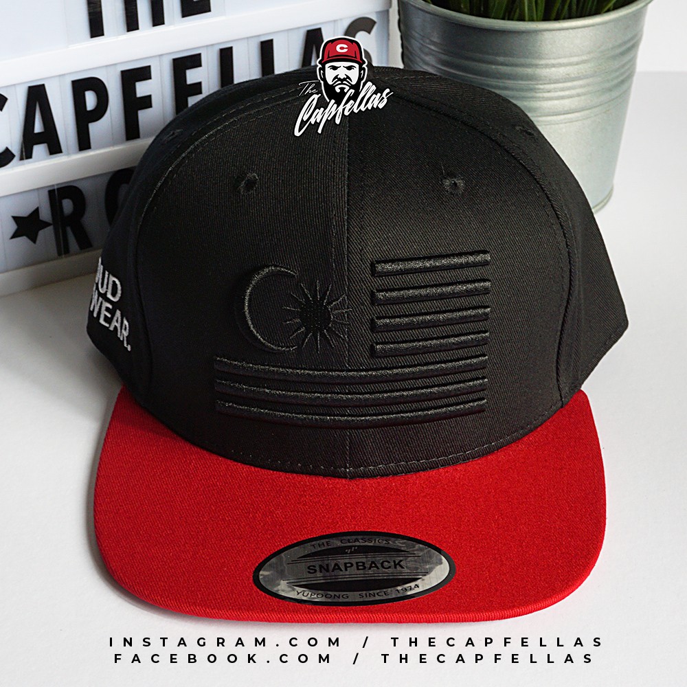 🇲🇾🇲🇾🇲🇾TOPI SNAPBACK MALAYSIA PROUD TO WEAR MALAYA HITAM MERAH (LIMITED ...