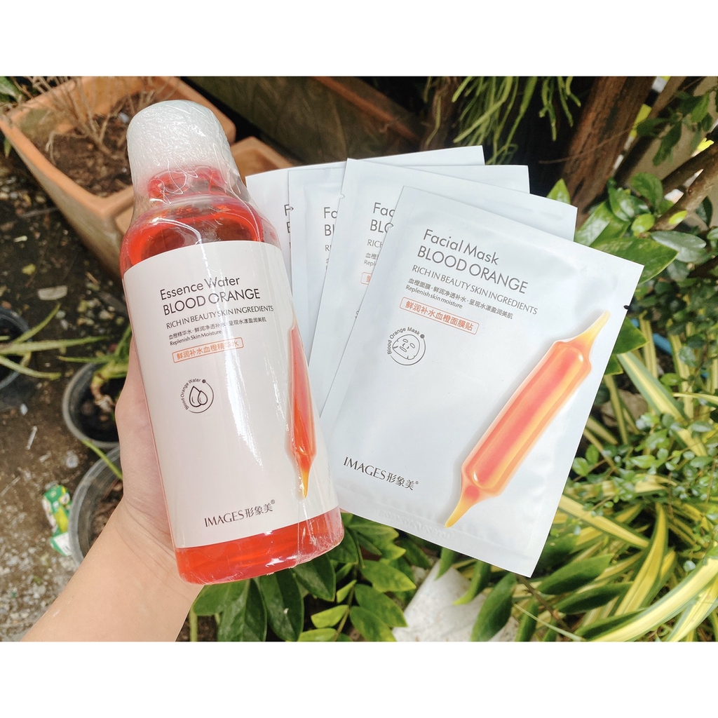 Blood Orange Slap Juice + Facial Mask (Get The Whole SET 5 Pieces ...