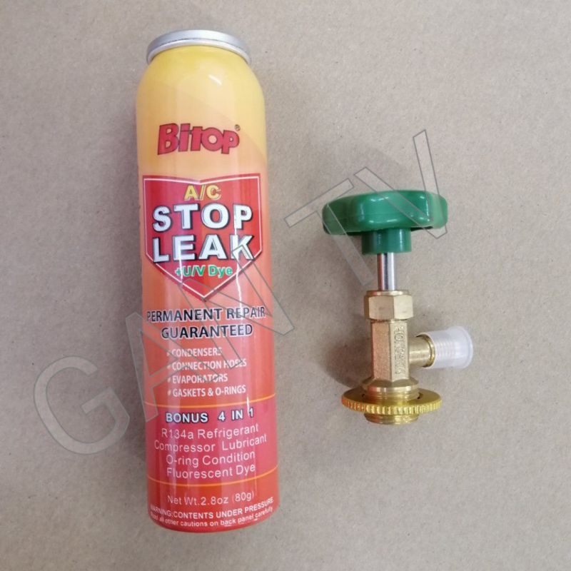 Original Bitop 4 in 1 Multi Function A/C Stop Leak Leakage+U/V Dye ...