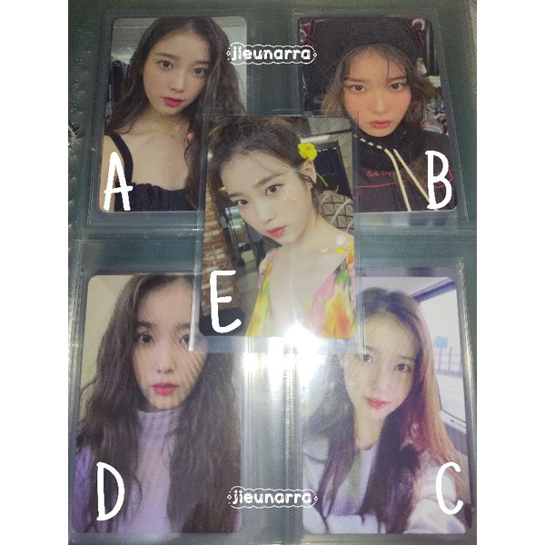 Iu PHOTOCARD OFFICIAL 4TH GEN KIT UAENA | Shopee Malaysia