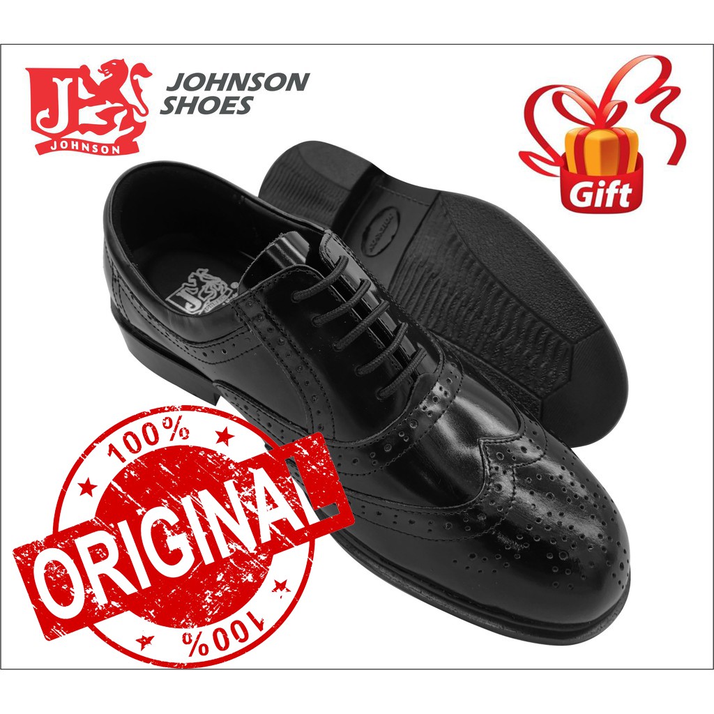 🔥READY STOCK🔥 Kasut PDRM Johnson Officer Brouge Shoes 💯 Genuine Leather ...