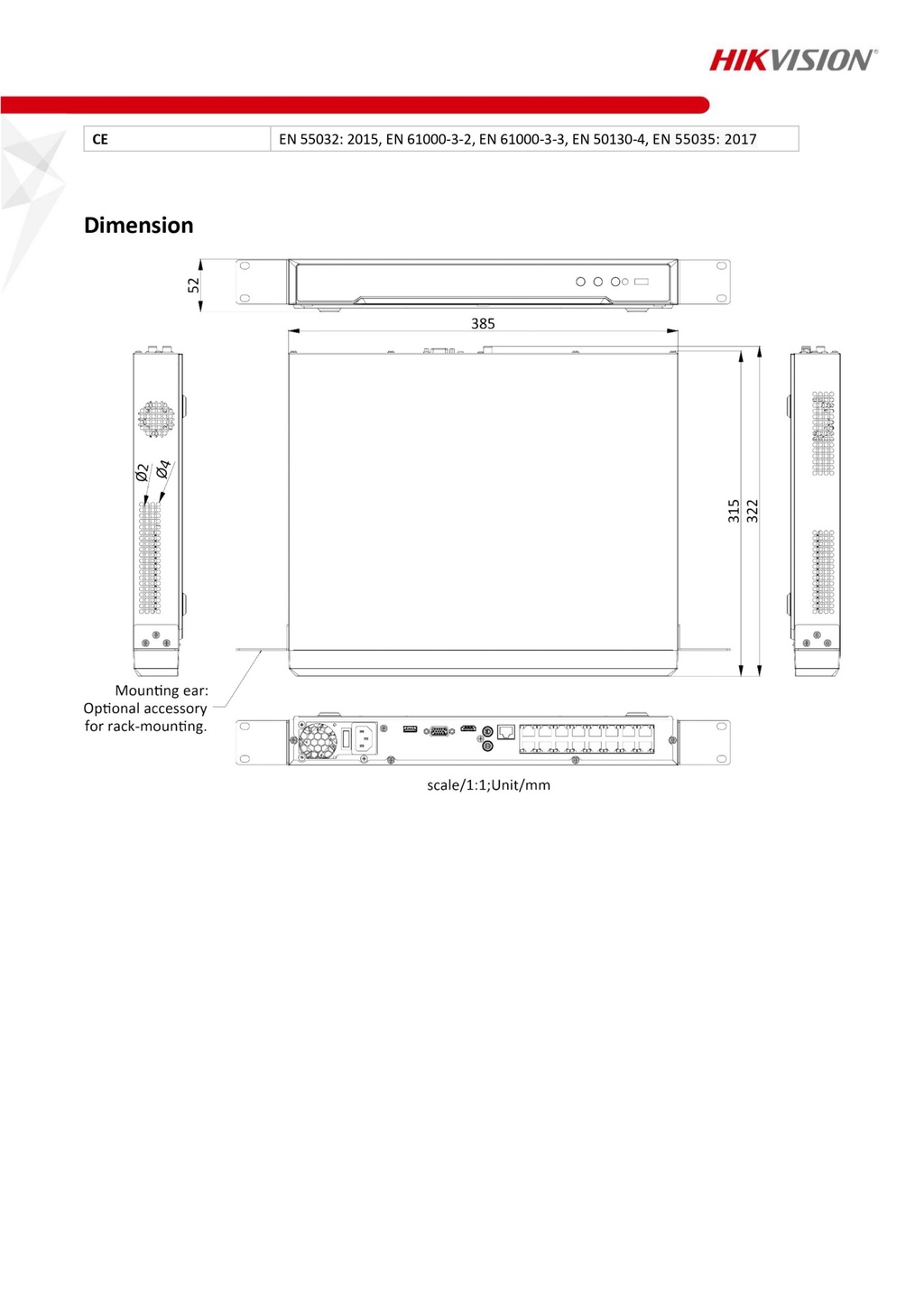 HIKVISION CCTV NVR Network 16CH 8MP 4K Plug And Play Video Recorder ...