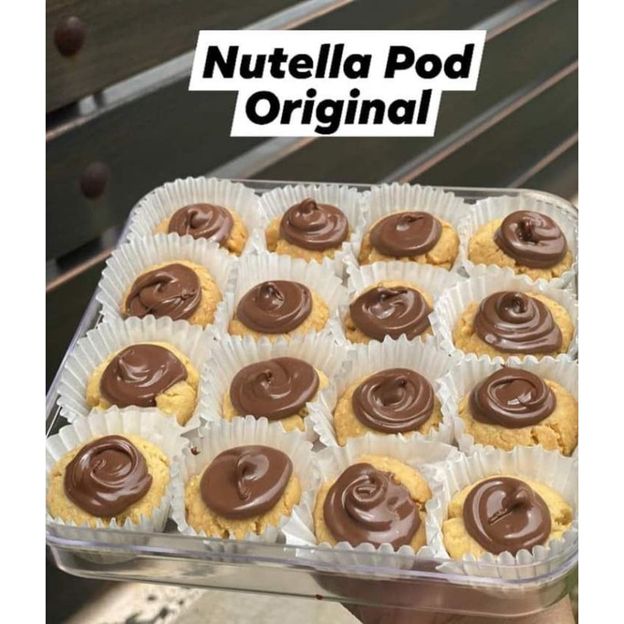 Nutella Pod By Sekutayana | Cookies Raya | Kuih Raya | Butter Premium ...