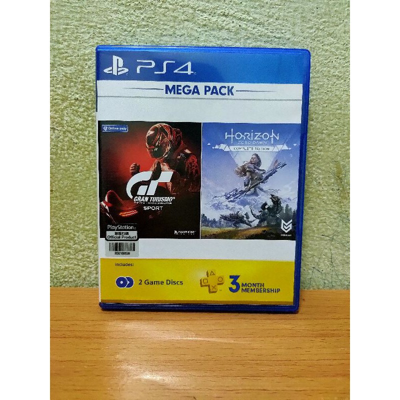 ps4 game: Gran Turismo + Horizon Zero Dawn (2nd Hand No plus) | Shopee Malaysia