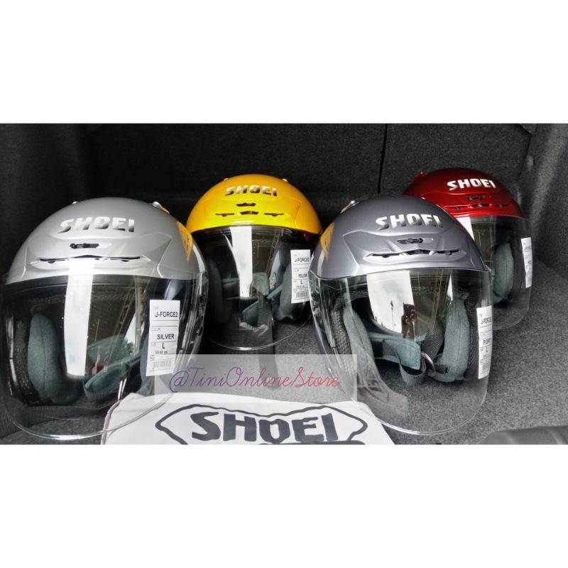 SHOEI JF2 J-Force 2 Plain Colour Helmet | Shopee Malaysia