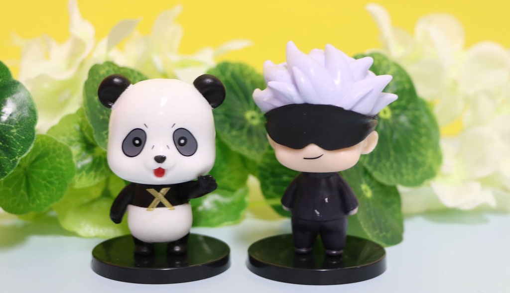 Jujutsu Kaisen Mini Figure Figur Gojo Toge Inumaki Kento Nanami Sukuna ...