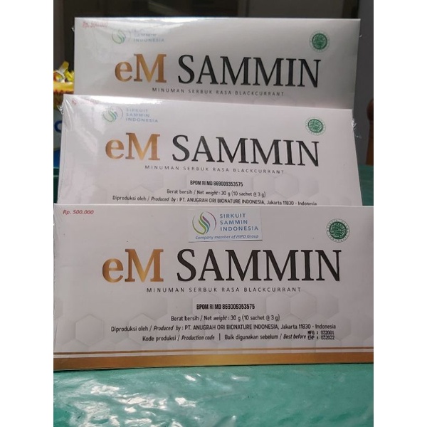 Em SAMMIN 3 Pcs (30 Sachets) | Shopee Malaysia