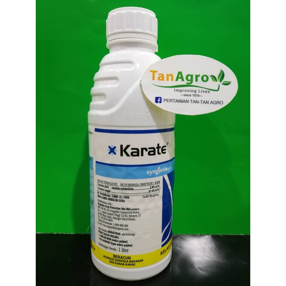 👉🏻ASLI👈🏻 SYNGENTA Racun serangga Karate® 1 Litre | Shopee Malaysia