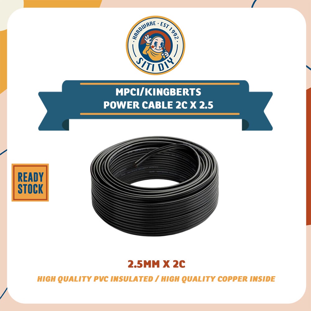 2.5mm x 2 Core Flexible Cable | PVC Twin Flat Cable Pin Wire | PVC ...