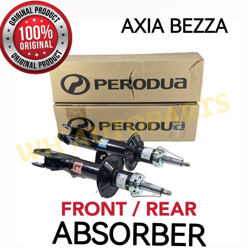 ORIGINAL PERODUA AXIA BEZZA ALL FRONT / REAR ABSORBER GAS SET @2PCS ...