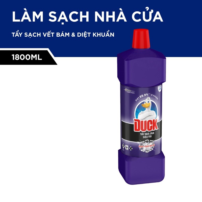 Duck super cleaner Pro 1800ML bathroom cleaner - Genuine DKSH Vietnam ...