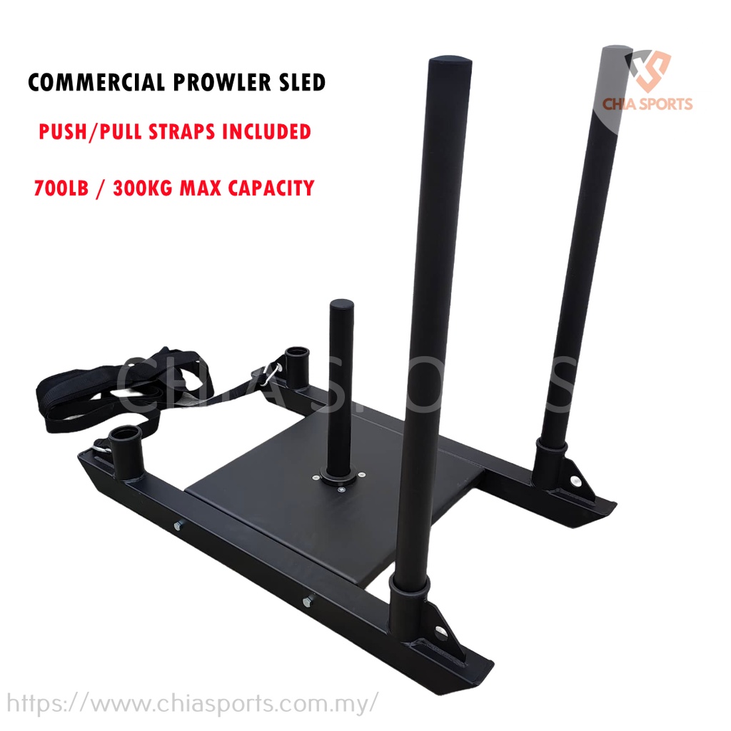 Leo Prowler Sled with Harness Straps Push Exercise Crossfit Training ...
