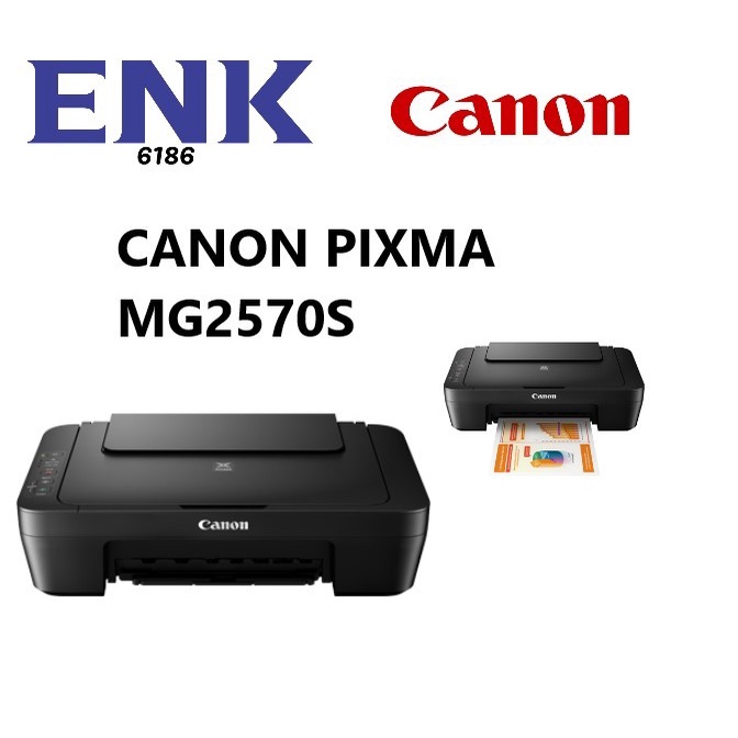 CANON PIXMA MG2570S Compact All-In-One for Low-Cost Printing(FULL SET ...