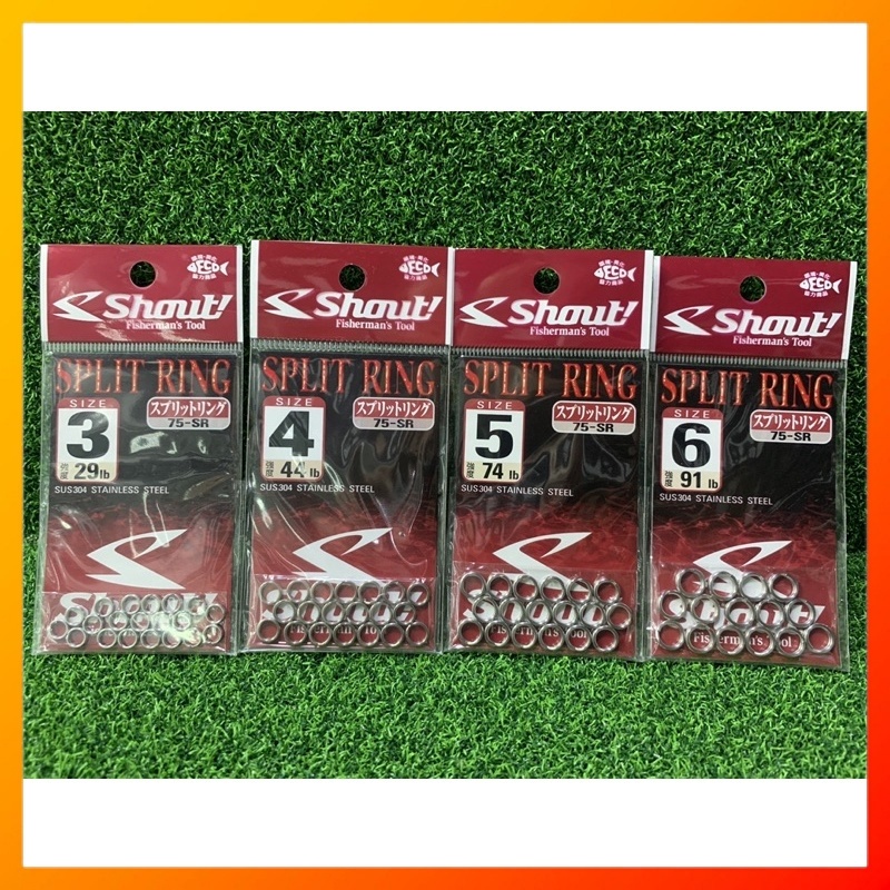 Shout SUS304 Stainless Steel Split Ring (Ref: 75-SR) | Shopee Malaysia