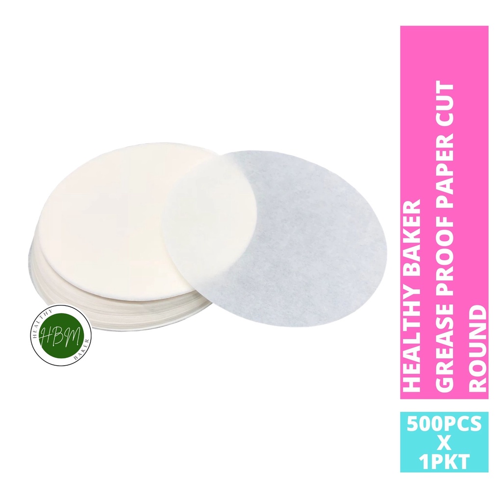 Round Parchment Paper / Bulat Kertas Minyak Baking Paper / Wax Paper ...