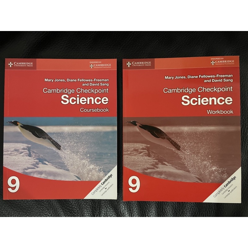Original Cambridge Checkpoint SCIENCE Workbook and Coursebook 9 Printed ...