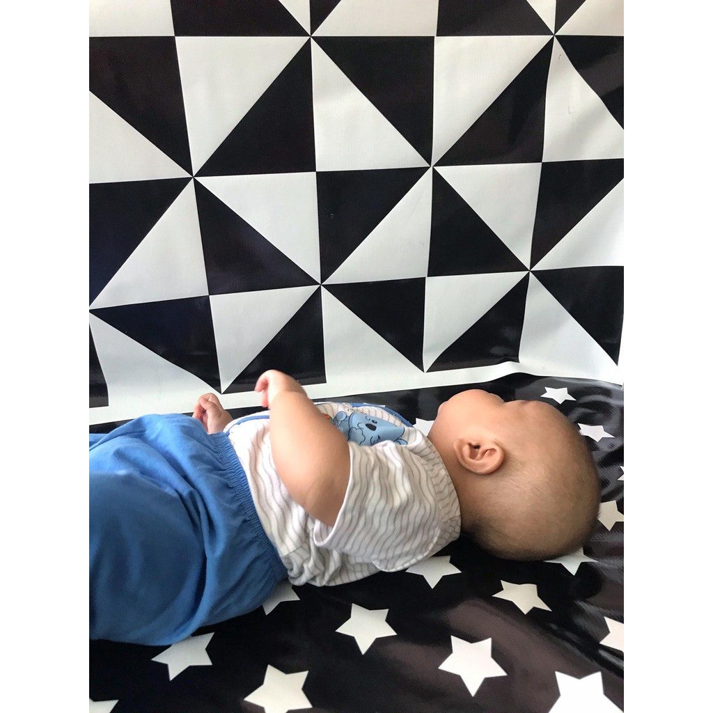 Baby Visual Mat / Tikar Visual Bayi by Little Fingers - Rangsangan ...