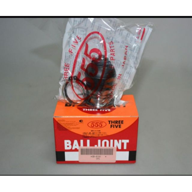 (JAPAN 555)HONDA CIVIC SR3,SR4,SO4 UPPER&LOWER BALL JOINT SB-6191/SB ...