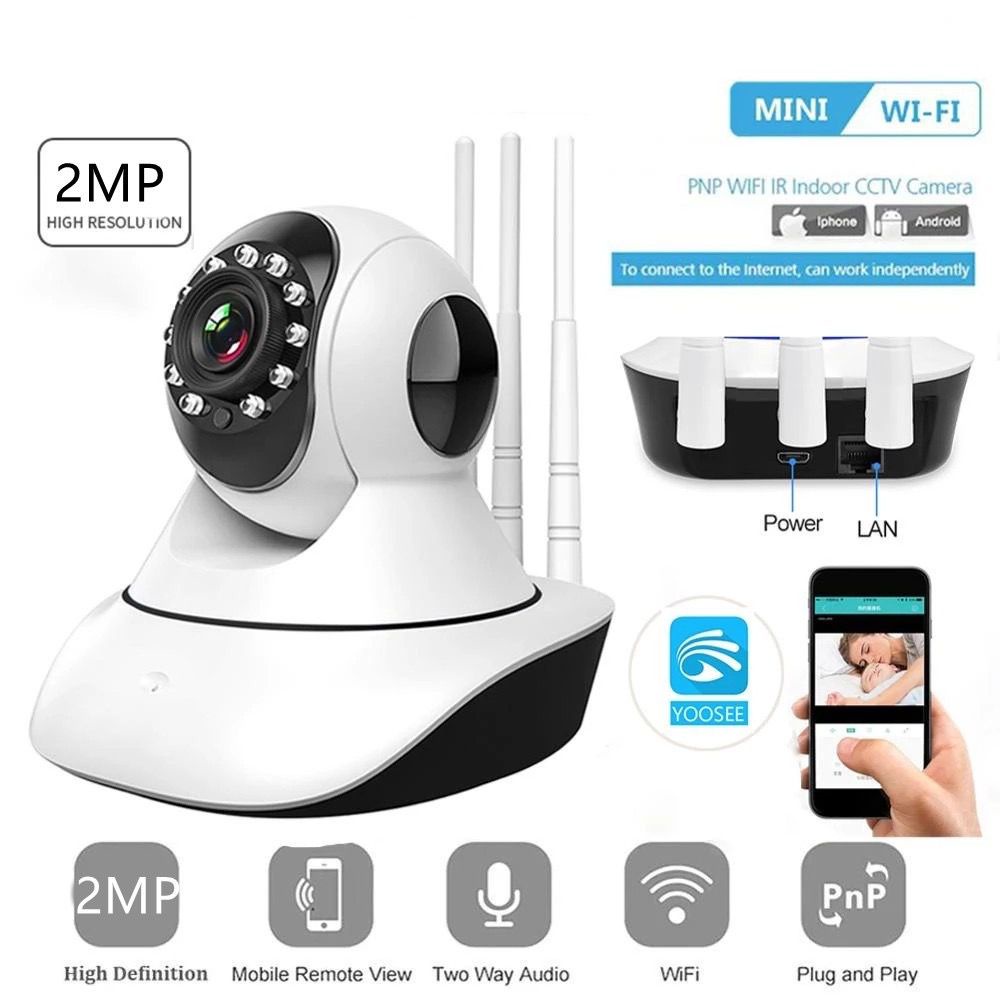 1080P Wireless Wifi CCTV Security Cameras Yoosee Mini PTZ Camera 2MP ...