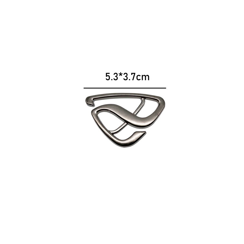 3D Metal Car Body Sticker Rotor Shaped Tail Decal Grille Logo For Mazda ...