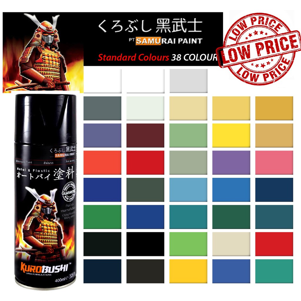 SAMURAI SPRAY CAT MOTOR COVER SET SPRAY WARNE EXHAUST HI-TEMP TAHAN ...