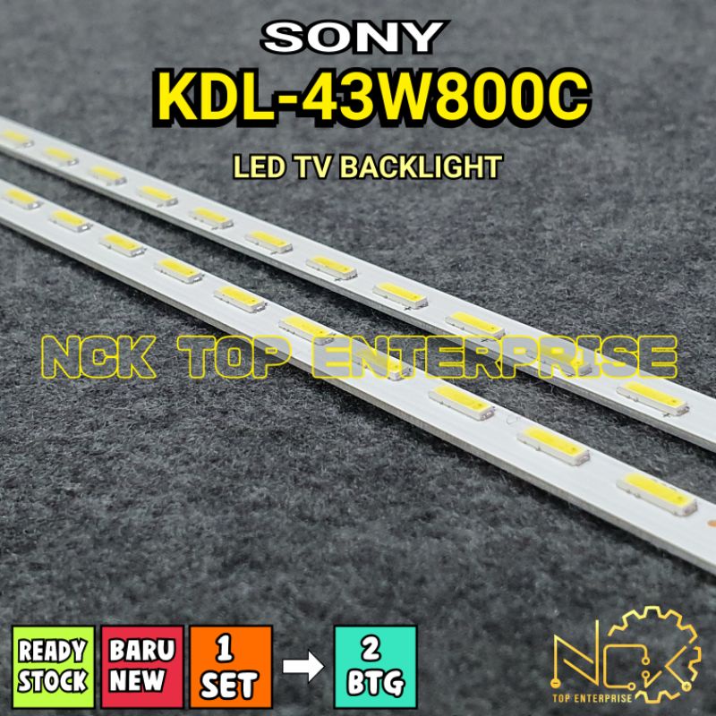 SONY KDL-43W800C TV LED BACKLIGHT BARU READY STOCK KDL-43W800 ...