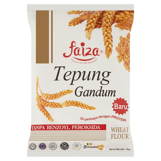 Faiza Wheat Flour 1kg | Shopee Malaysia