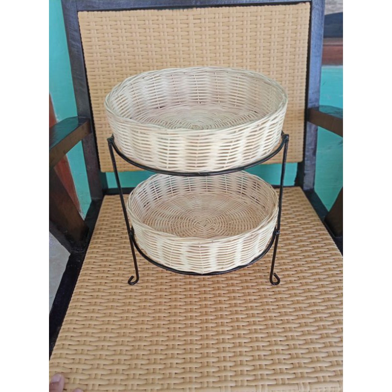 D20 Iron Rattan Onion Rack | Shopee Malaysia