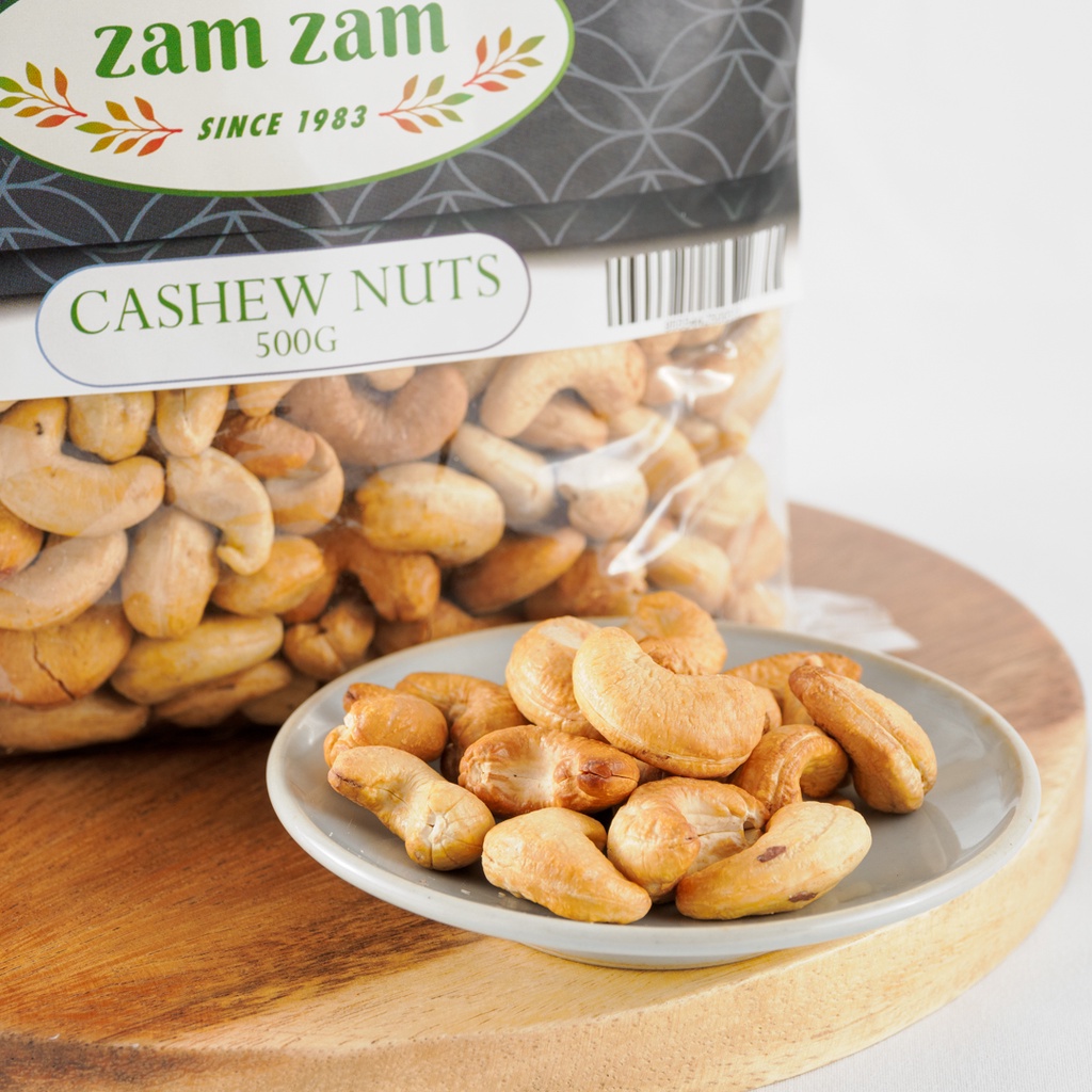 Zam Zam Roasted Cashew Nuts Kacang Gajus 500g | Shopee Malaysia