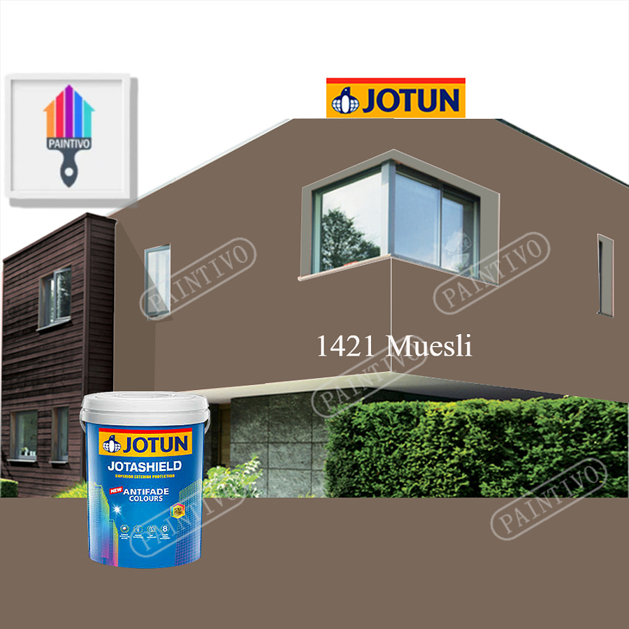 1421 Muesli 1L Jotun Jotashield Antifade Brown Colour Outdoor Wall ... 1421 Muesli 1L Jotun Jotashield Antifade Brown Colour Outdoor Wall ...