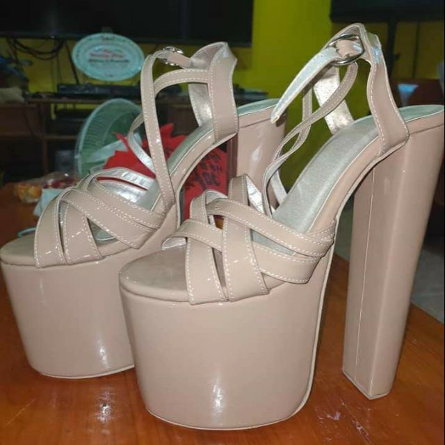 Beatrice Nude Pageant heels for Kids and Adult | Shopee Malaysia