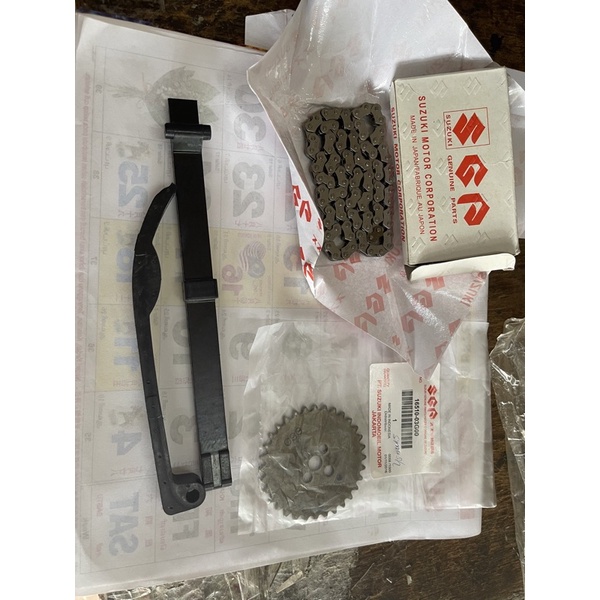 Timing chain smash 110 smash revo rantai kecil size 88L timing gear ...