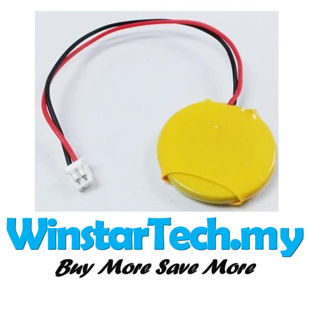 High Quality CR2032 3V 2pin Notebook Laptop CMOS Battery 2 pin 2032 ...