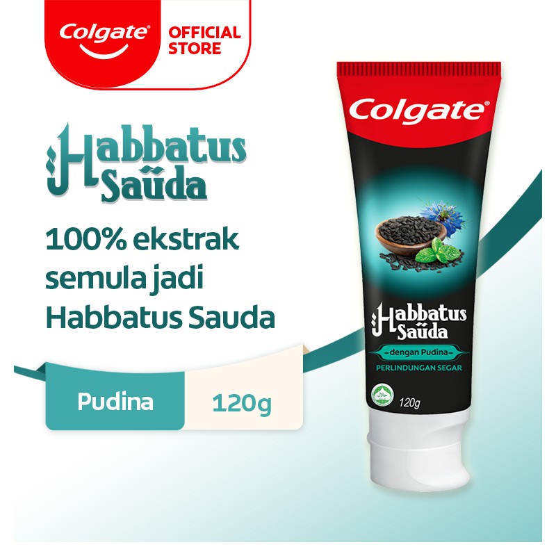 Colgate Habbatus Sauda Mint Toothpaste 120g | Shopee Malaysia