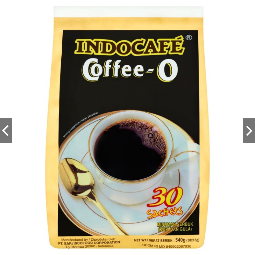 INDOCAFE Coffee-O 2-in-1 (18g x 30s) | Shopee Malaysia