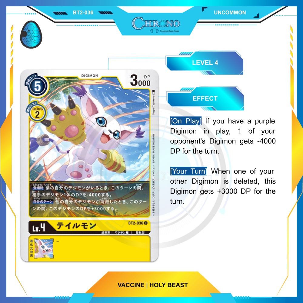 BT2-036 | Gatomon | Uncommon | Digimon Card Single | Chrono TCG ...