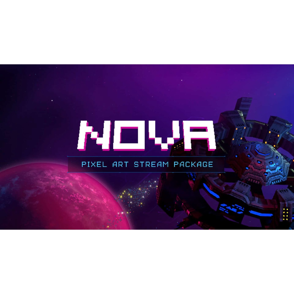 Nova stream Overlay / Screen Theme / Widget Theme (STREAMLABS OBS / OBS ...