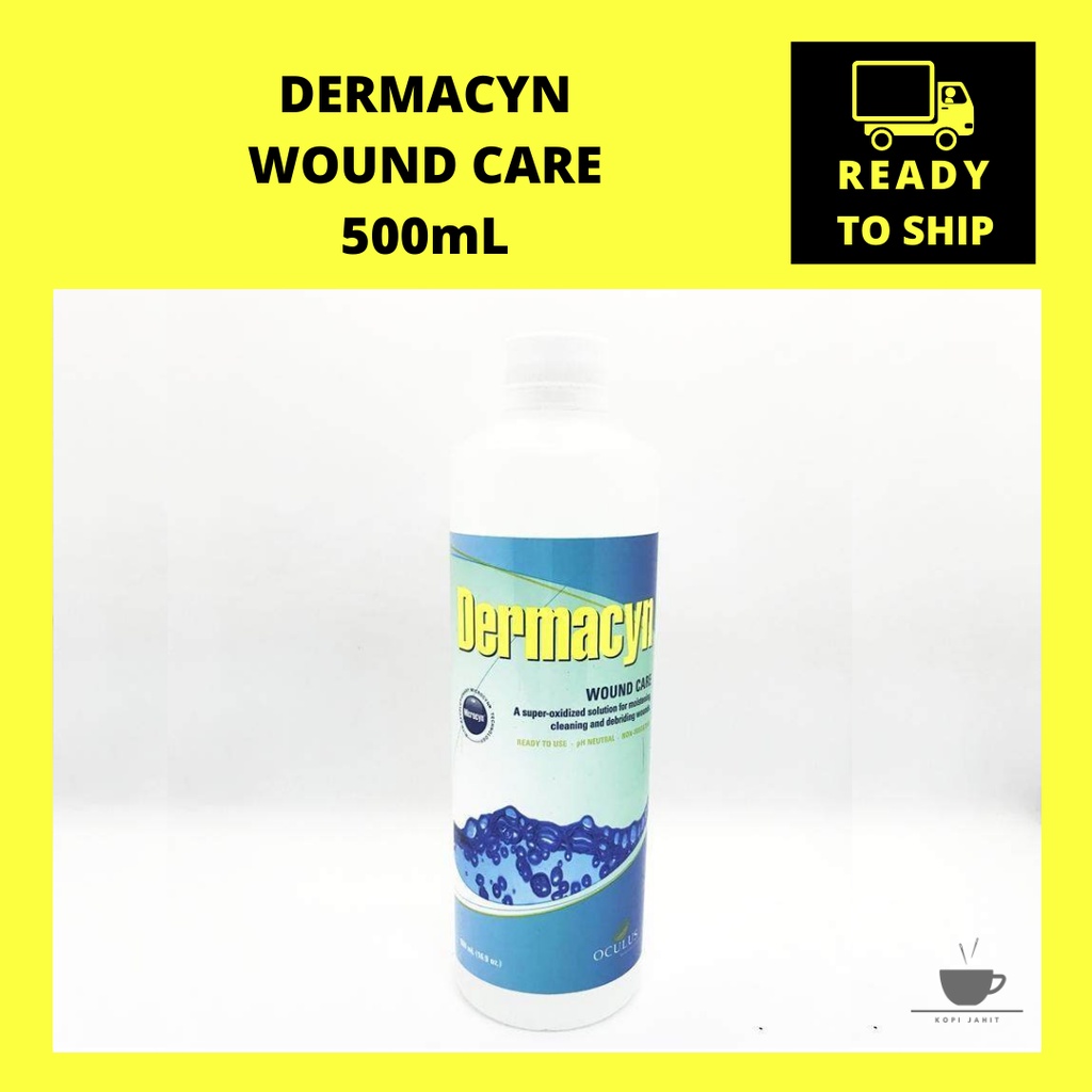 [READY TO SHIP] Dermacyn Wound Care solution 500ml | Shopee Malaysia