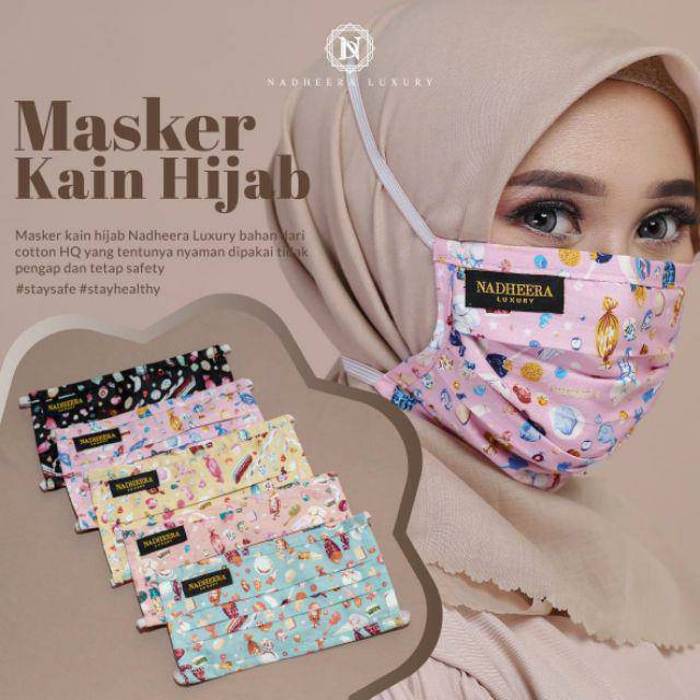 Fabric hijab Masks, hijab Masks, Fabric Masks, luxury hijab Masks ...