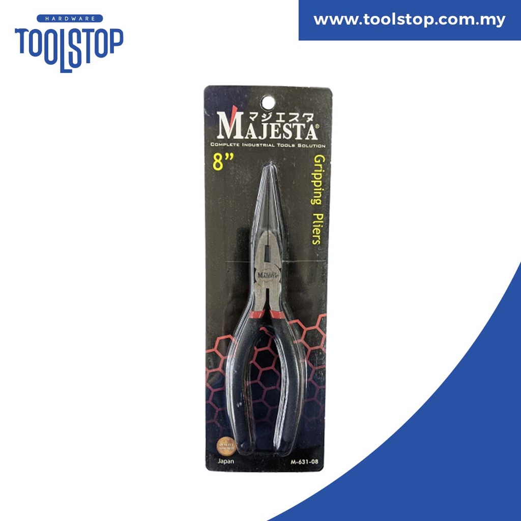 🔥🔥🔥MAJESTA HEAVY DUTY GRIPPING PLIERS 8" (M-631-08)🔥🔥🔥 | Shopee Malaysia