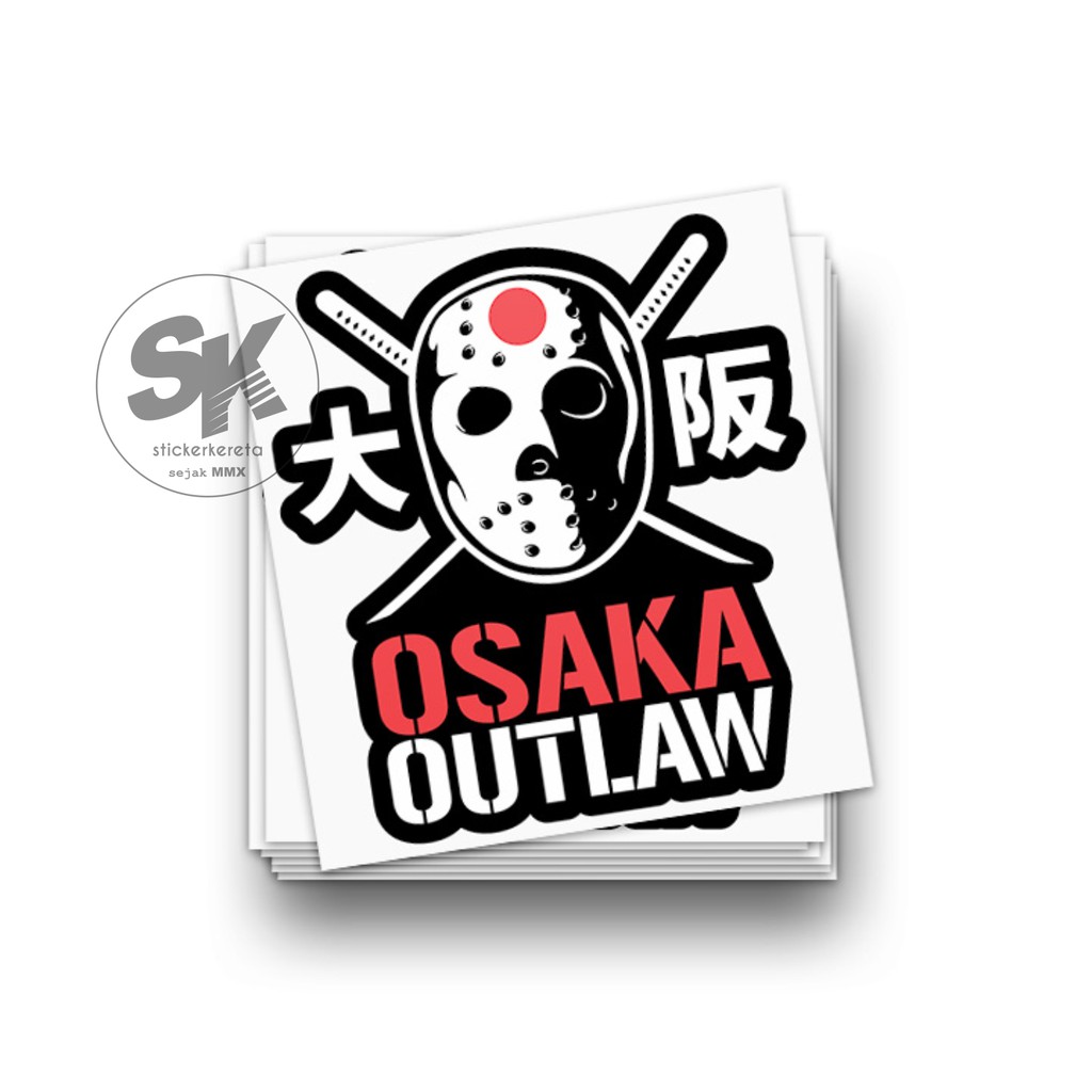 Osaka Outlaw Japan Car Sticker | Shopee Malaysia