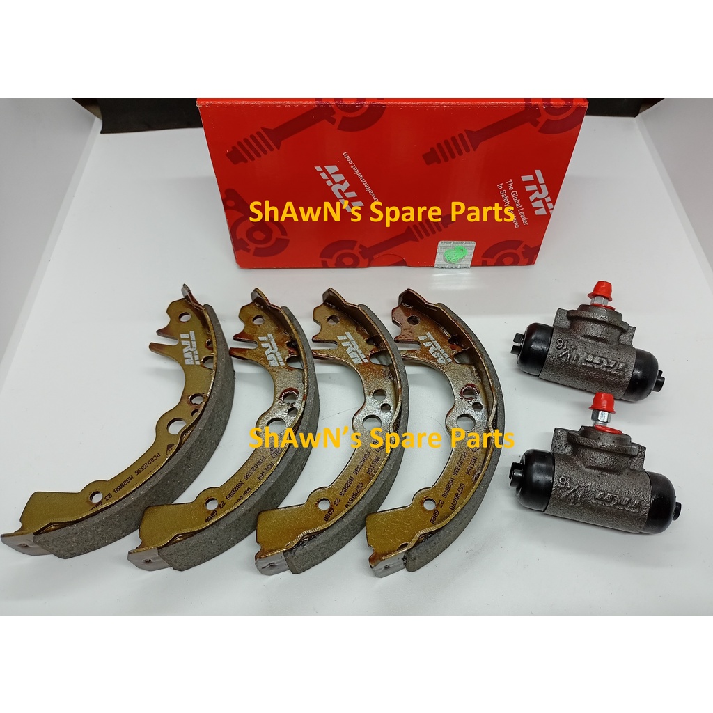 TRW Rear Brake Shoes / Brake Pump Perodua Kelisa / Kenari ( GS7806 ...