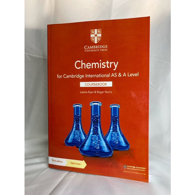 Cambridge A Level Chemistry Coursebook 3rd edition | Shopee Malaysia