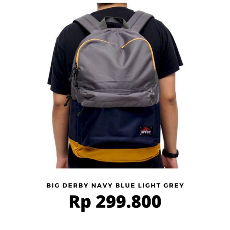 Backpack SPECS original big derby | Shopee Malaysia