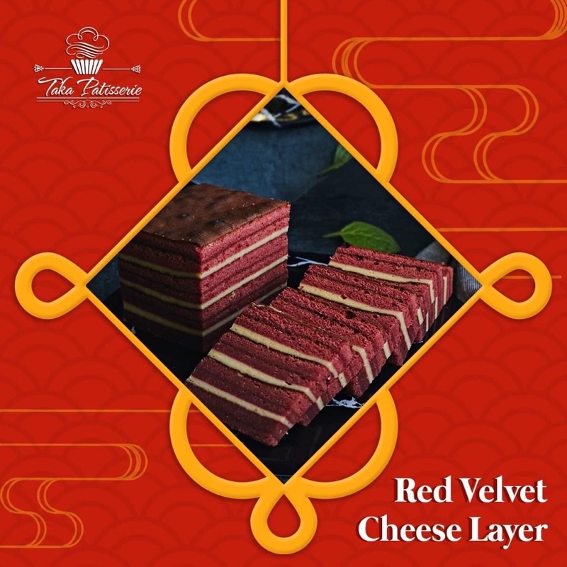 Taka Patisserie Kuching Premium Cake Lapis Kek Lapis Sarawak | Shopee ...