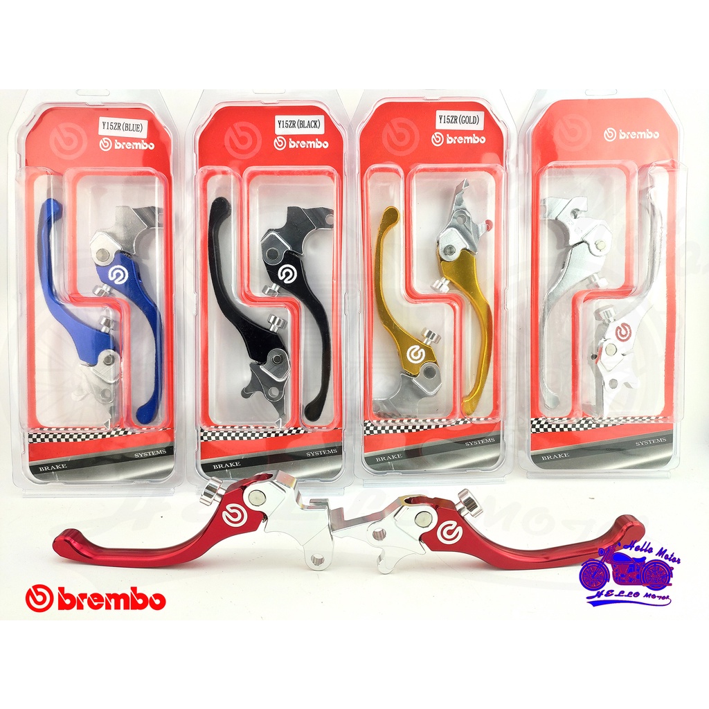 Brake MOTOR BREMBO Lever Brake & Clutch a Set YAMAHA Y15zr Y15 LC135 5S RS150 V1 V2 brembo Lever ...