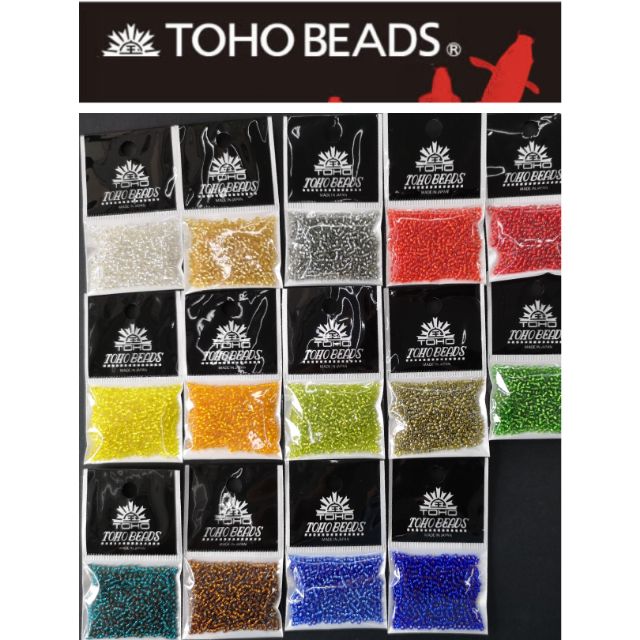11/0 Toho Japan Silverline Round Seedbeads (8g)/ Manik Toho Jepun ...
