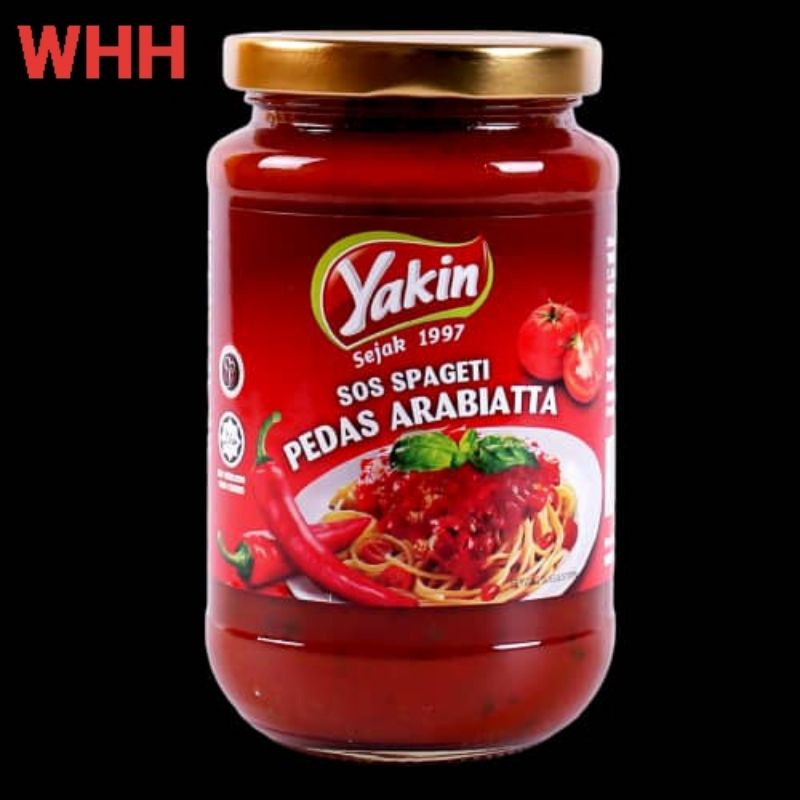 YAKIN SOS SPAGETI TRADITIONAL/CENDAWAN/LADA HITAM/PEDAS ARABIATA 350GM ...